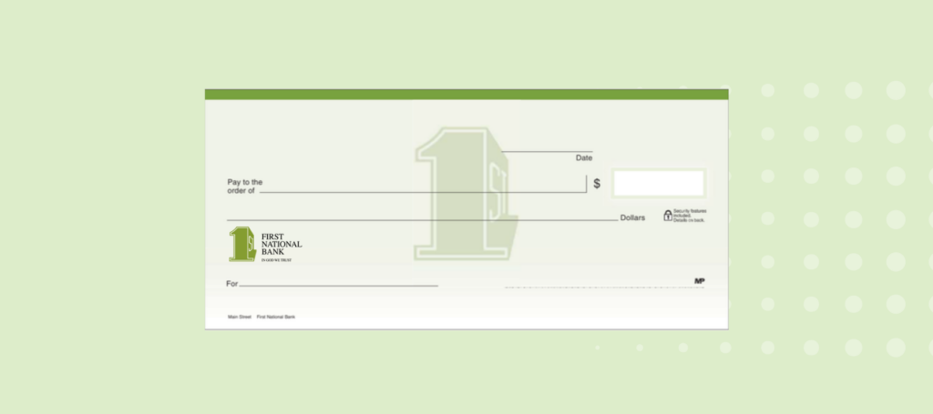 Reorder Checks - FNB Hamilton